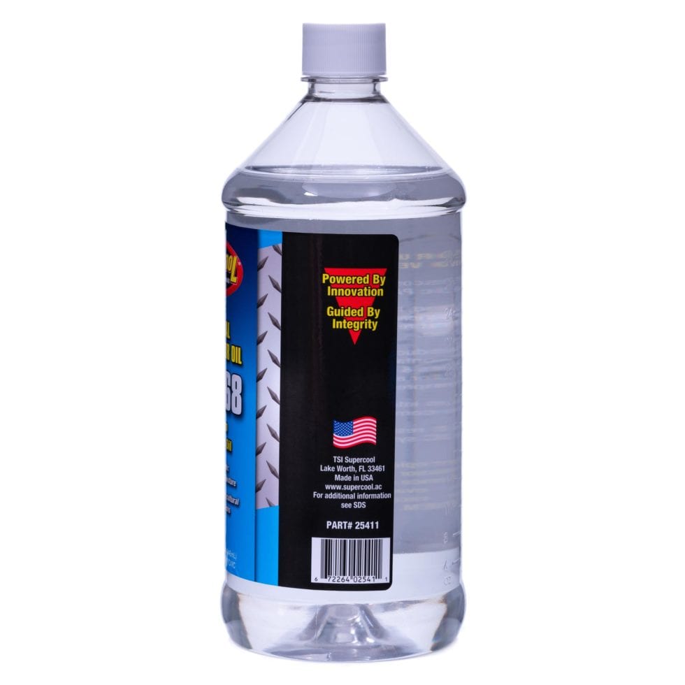 PAO 68 Viscocity Synthetic Lubricant Quart - TSI Supercool