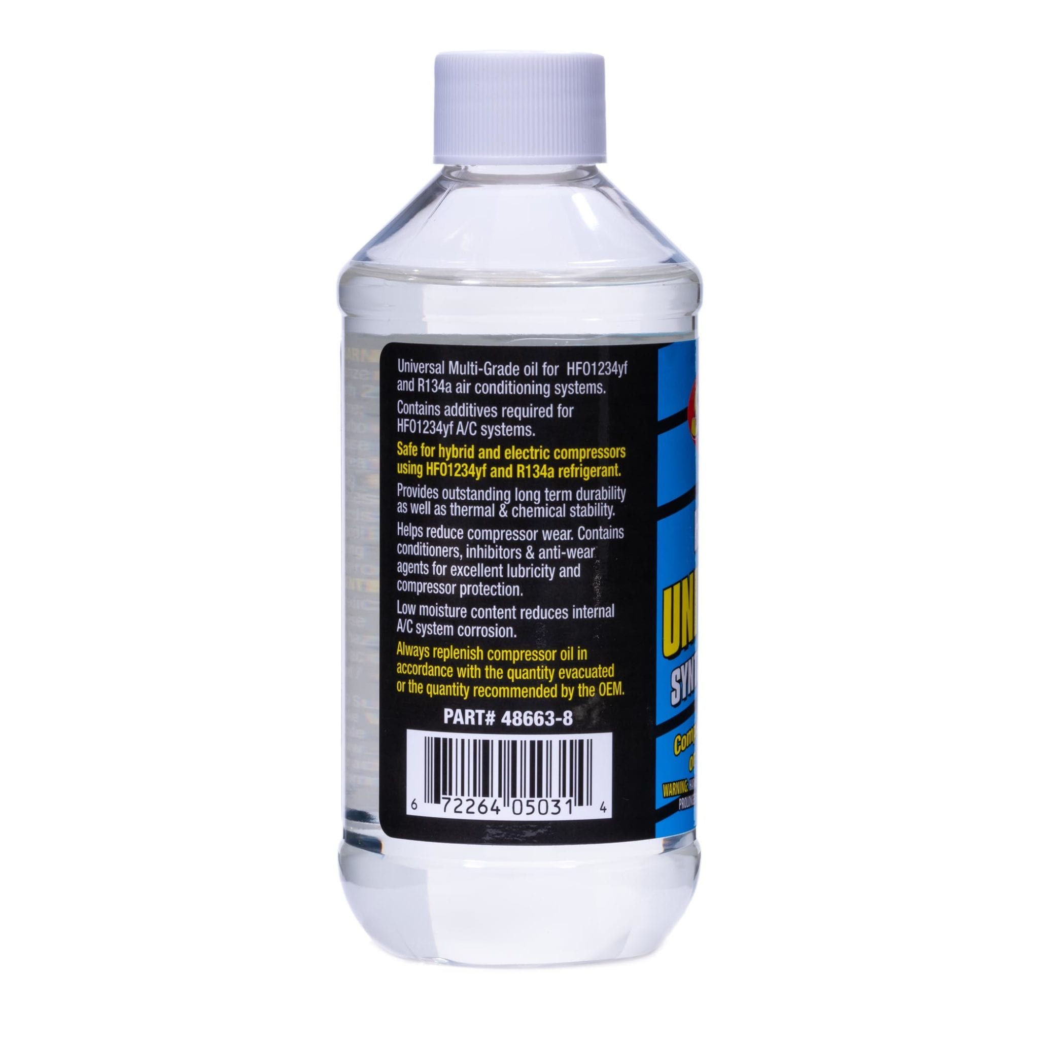 1234yf Universal POE Lubricant 68 Viscosity 8oz - TSI Supercool