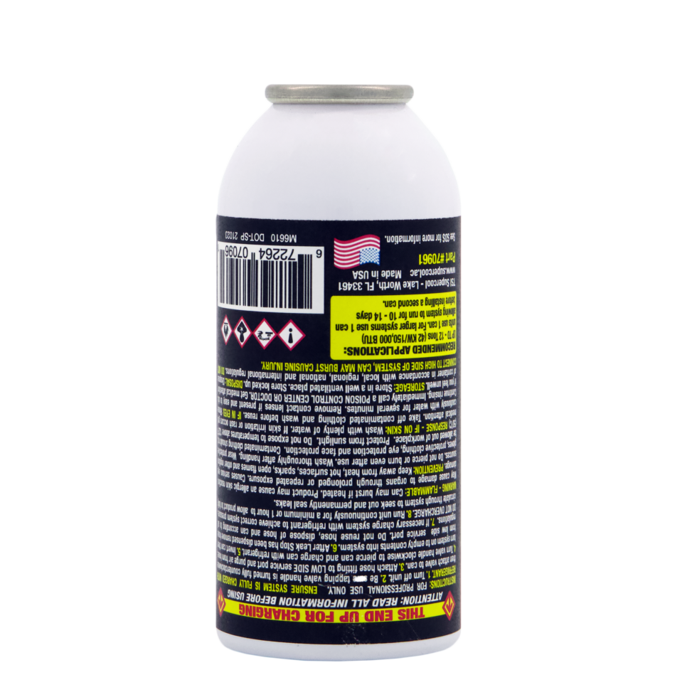 HVAC REACTIVE FORMULA LEAK STOP AEROSOL TREATS UP TO 12 TON UNIT - 2 oz ...